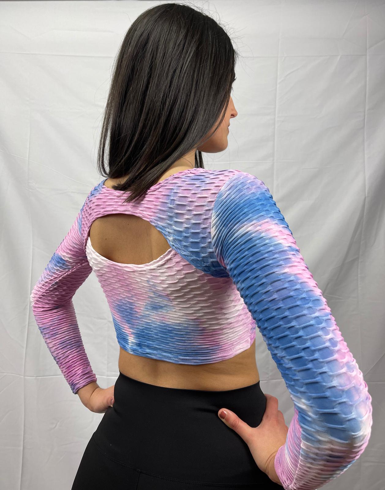 Top Fruncido Multiposicion Rosa - YWO
